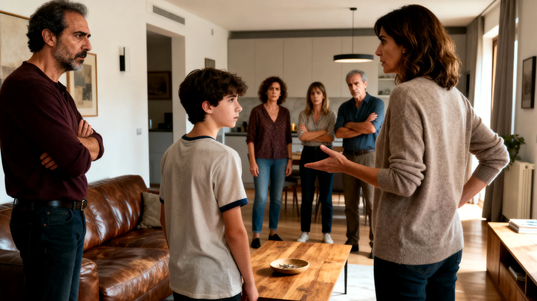 Tuo figlio adolescente ha mal di pancia prima di vedere i parenti ...